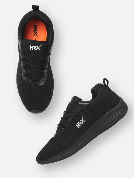 HRX by Hrithik Roshan ARCH FIT-HP-12 Full Black Running Shoes For Men ...