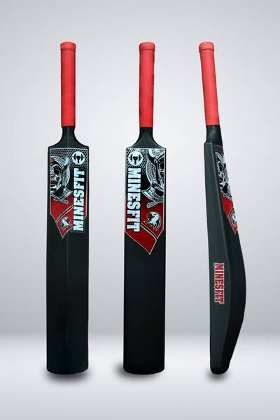 MINESFIT Cricket Bat Plastic Bat Hard Plastic Bat PVC Bat Solid Plastic ...