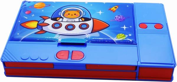 Aapeshwar Jambo Pencil Box Rocket Jambo Pencil Box Rocket Art Plastic ...