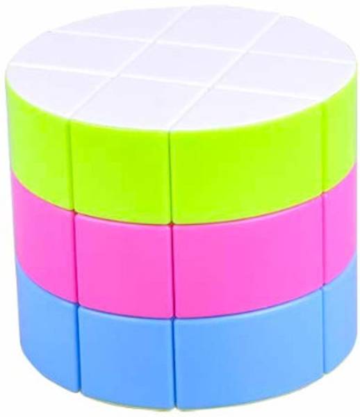 Eminence Enterprises Cylinder Cube 3x3 for Kids & Adults Speedy Stress ...