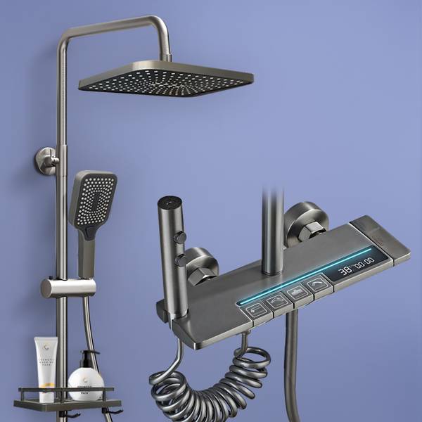 Impulse by Plantex Shower Panel for Bathroom/Set with LED/Digital ...