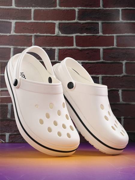 HRX by Hrithik Roshan Men White Clogs - Price History