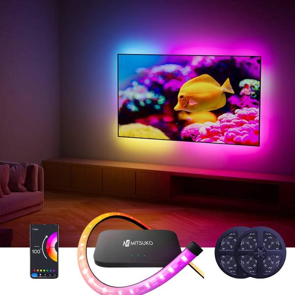 Mitsuko AmbiMotion 2.1 TV Sync Led Backlight HDMI 2.1 Sync Box 4K120Hz ...