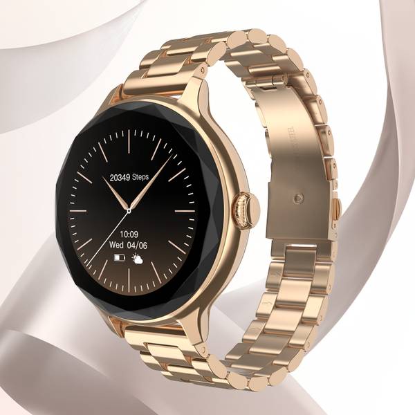 Noise Grace Women's Collection 1.1 AMOLED Display with Diamond Cut ...