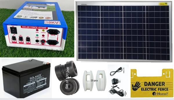 gernic Jhatka Machine Full Set 50 bigha 10KV ( machine,battery, panel ...