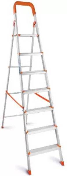 HOMACE Hybrid Heavy Duty Aluminum Folding 7 step Aluminium Ladder ...
