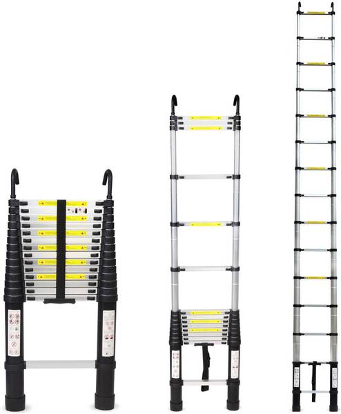 Bathla 14.5ft Telescopic Ladder | 2 - Year Warranty | Made in India (15 ...
