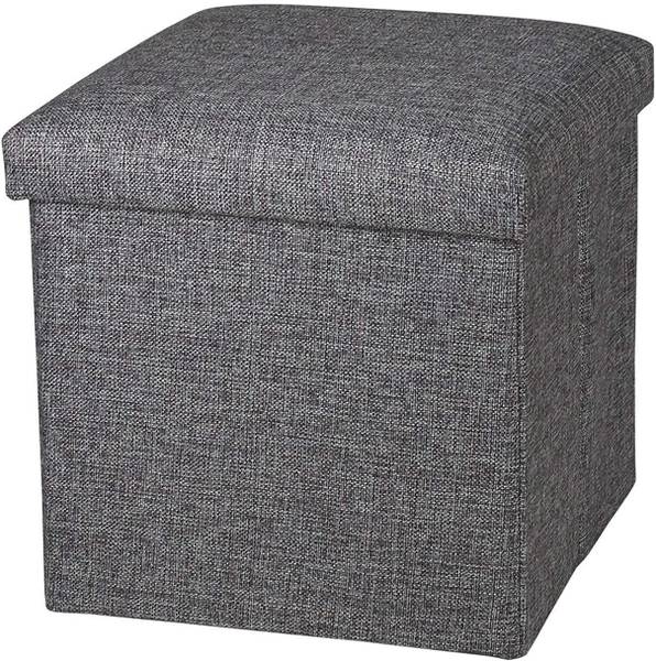 DHARMISHO Solid Wood Cube Ottoman - Price History