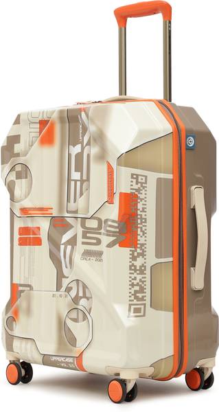 Uppercase Delta Sustainable Trolley Bag, 8 Wheel Luggage, TSA Lock ...
