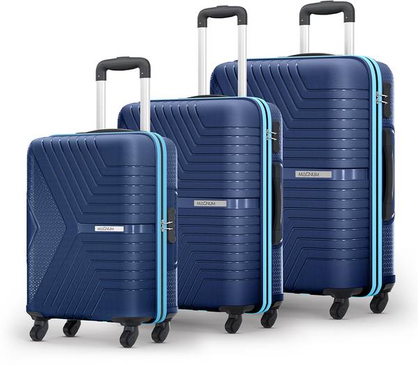 Safari Magnum Zeno 3P set 4W Cabin & Check-in Set 4 Wheels - 30 Inches ...