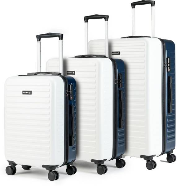 Assembly Luggage Trolley Bag Combo with TSA Lock- Cabin (55 cm ...