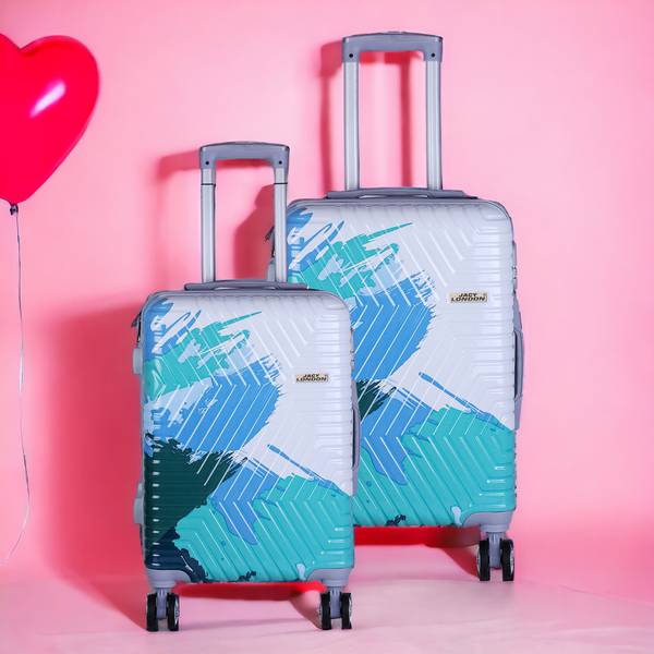 JACY LONDON Hard Sided PC 8 Wheel Spinners, with Telescopic Steel ...