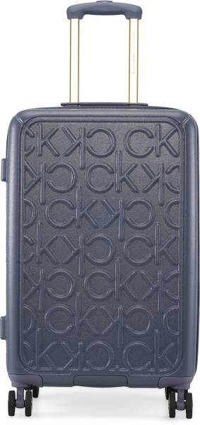 Calvin Klein BIG MONOGRAM Expandable Check-in Suitcase - 24 inch ...