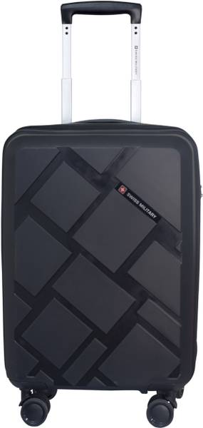 SWISS MILITARY STARKEY 360 Degree Rotational 8 Wheels Hardtop Trolley ...