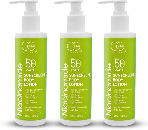 OG BEAUTY Sunscreen - SPF 50 PA+++ Sunscreen - SPF 50 PA+++ Body Lotion ...