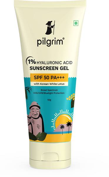 Pilgrim Sunscreen - SPF 50 PA+++ PA+++ Sunscreen SPF 50 PA+++ with UVA ...