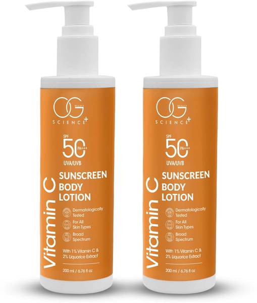 OG BEAUTY Sunscreen - SPF 50 PA+++ Sunscreen - SPF 50 PA+++ Body Lotion ...