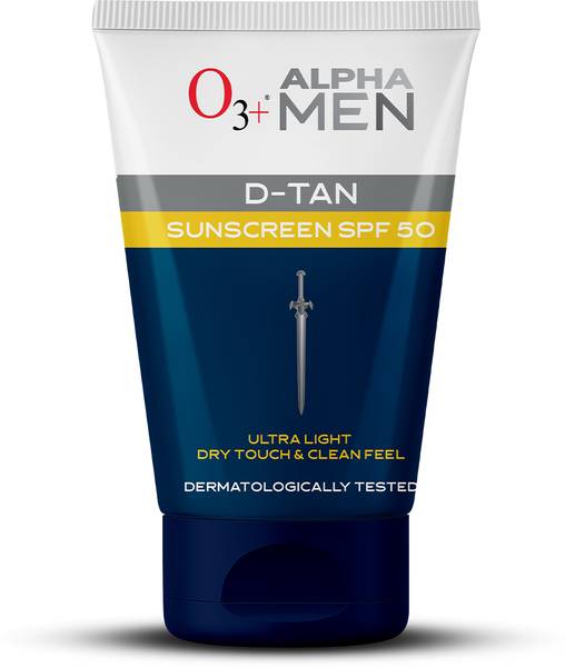 O3+ Alpha Men D-tan Sunscreen Spf 50 - SPF 50 PA+ - Price History