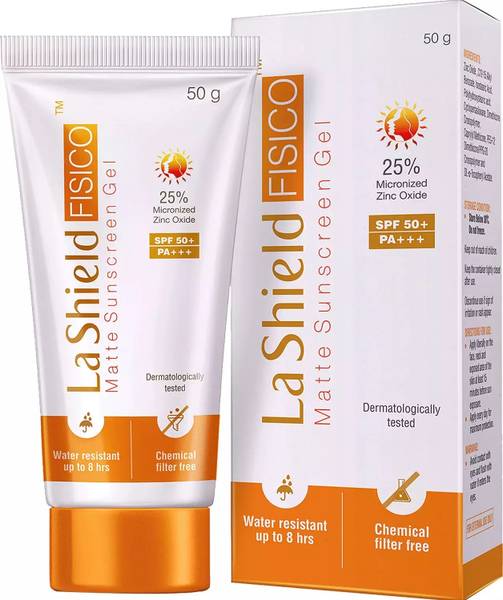 CUTEWHITE Sunscreen - SPF SPF 50 PA+++ La Shield Fisico Matte Sunscreen ...