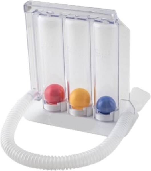 EXCLIQ 3 Ball Spirometer | Lung Exerciser | Breathing Exercise ...
