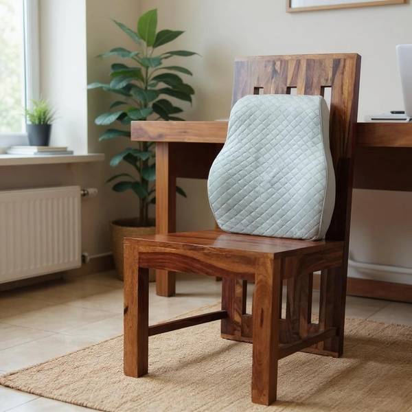 HOMBOX Large Backrest for Chair & Car Seat, Orthopedic Memory Foam ...