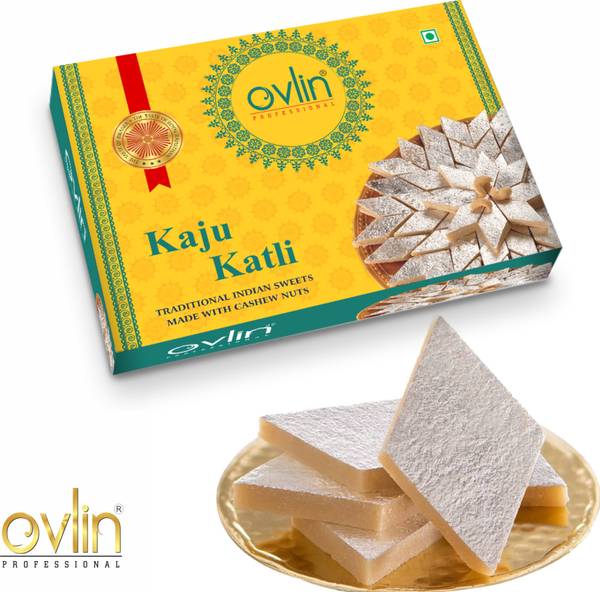 Ovlin Kaju Katli 500 Grams || Indian Mithai || Sweet Gift Pack || Kaju ...