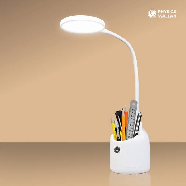 PW Table study Lamp for students Rechargeable LED Desk Reading & Night ...