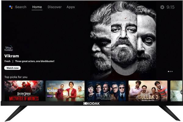 KODAK 7XPro 126 cm (50 inch) Ultra HD (4K) LED Smart Android… | Price ...