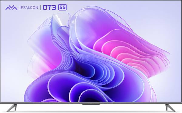 iFFALCON by TCL 139 cm (55 inch) QLED Ultra HD (4K) Smart Google TV Dolby Vision and 56W Dolby ...