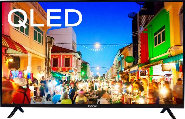 Infinix W1 QLED 140 cm (55 inch) QLED Ultra HD (4K) Smart WebOS TV Magic Remote and App Store ...