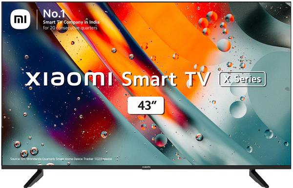 Mi X Series 108 cm (43 inch) Ultra HD (4K) LED Smart Android TV with ...