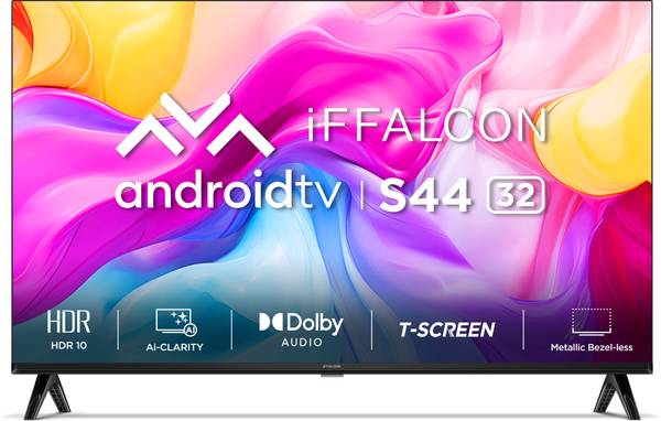 iFFALCON 79.97 cm (32 inch) HD Ready LED Smart Android TV with Metallic ...
