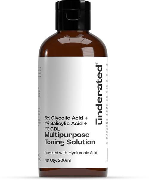 UNDERATED 8% GLYCOLIC ACID + 1% SALICYLIC ACID + 1% GDL MULTIPURPOSE ...