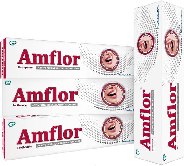 Amflor Toothpaste with Active Remineralization Fluoride Toothpaste ...