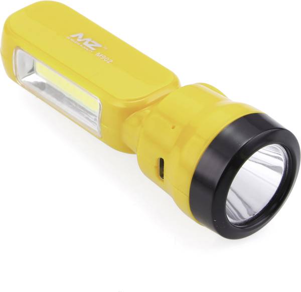MZ M902 (RECHARGEABLE LED TORCH) 15W COB, 500mAh Battery Torch - Price ...