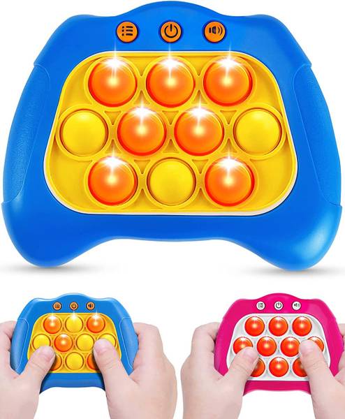 KRVLD Pop it for Kids Bubble Sensory Fidget Games, Ele. LightUp Puzzle ...