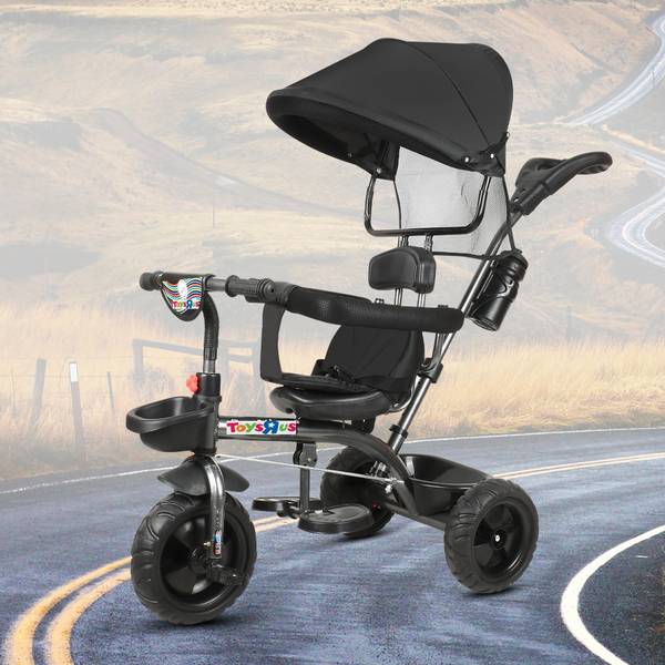 Toys R Us Avigo Tricycle with Canopy/Plug N Play Kids/Baby Tricycle ...
