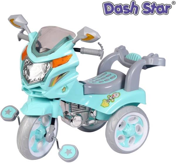 Dash Star Victor Musical Tricycle With Light & Under Seat Storage Space ...