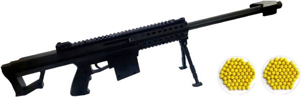 IndusBay 24 Inches Long M955 AWM M16 Sniper Toy Gun with 1000 BB ...