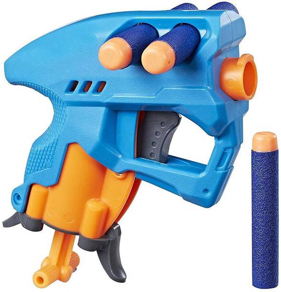 Myhoodwink Single Shot Nano Fire Blaster With Dart Storage Gun For Kids ...