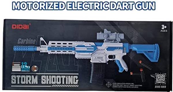 SAGAR ech Toys Ak47 Toy Gun with Soft Bullet Electric Brust Automatic ...