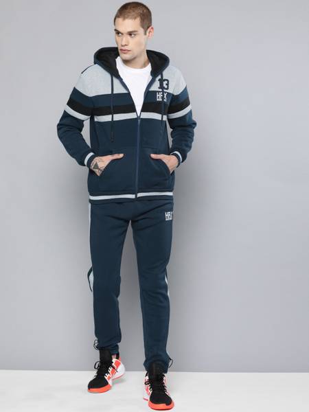 HRX by Hrithik Roshan Solid Men Track Suit - Price History