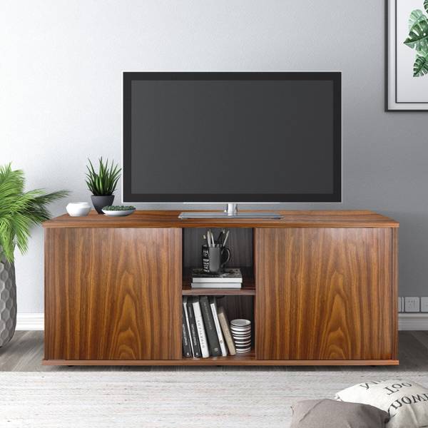 Flipkart Perfect Homes Shelby Engineered Wood TV Entertainment Unit ...