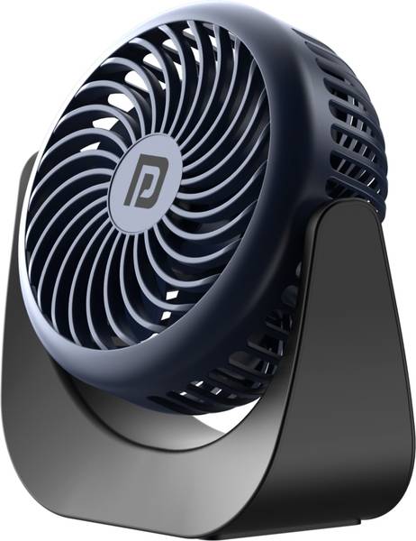 Portronics Portable USB Table Fan with Rechargeable battery, 360 ...