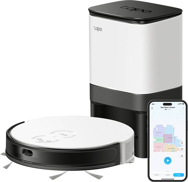 TP-Link Tapo RV20 Mop Plus LiDAR Navigation Robot Vacuum & Mop+ Smart ...