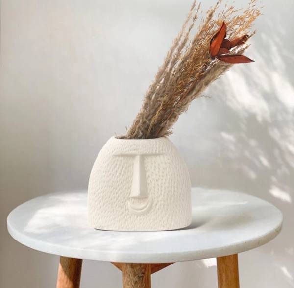 OriginalCeramics Exclusive Smiling Face Shape Vase Ceramic Vase - Price ...