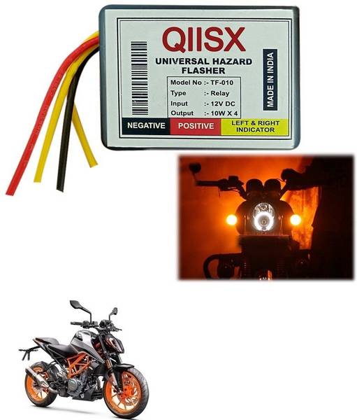Qiisx Front, Rear Flasher Indicator Light for KTM Duke 390 - Price History