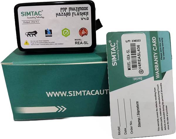 MOTOLURGY -[Switchless] Simtac Hazard Flasher ROYAL ENFIELD INTERCEPTOR ...