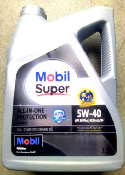 MOBIL Super 5W40 Synthetic Mobil Super 5W40 Synthetic Full-Synthetic ...