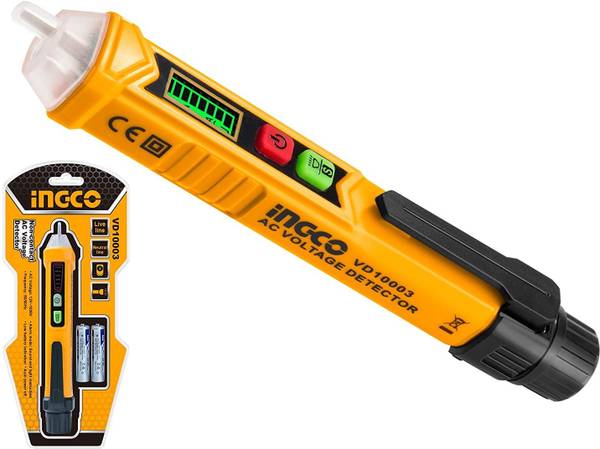 INGCO Ingco AC Voltage Detector Circuit Tester Sound and light Alarm ...